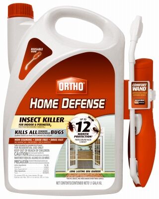 Ortho Home Defense Indoor and Perimeter Insect Killer with Wand, 1.1 ...