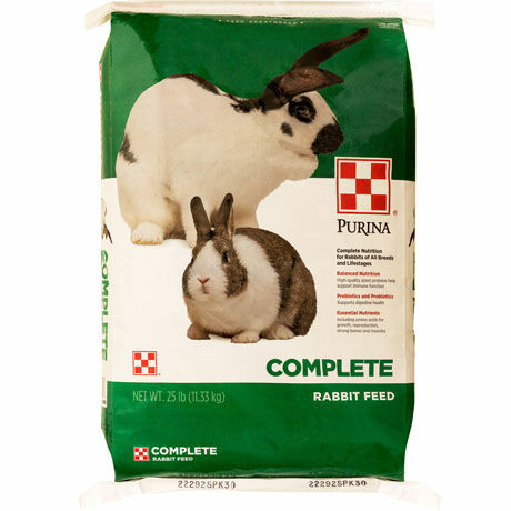 Purina Complete Rabbit Feed - 25 lb