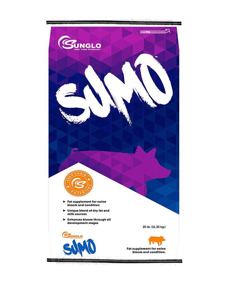 Sunglo Sumo Milk-Based Supplement, 25-Lb