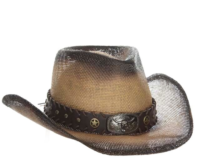 Dorfman Pacific Chet Straw Hat