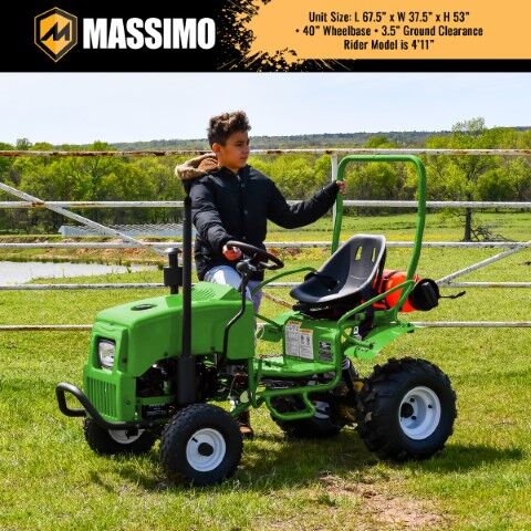 Massimo Green Mini Tractor