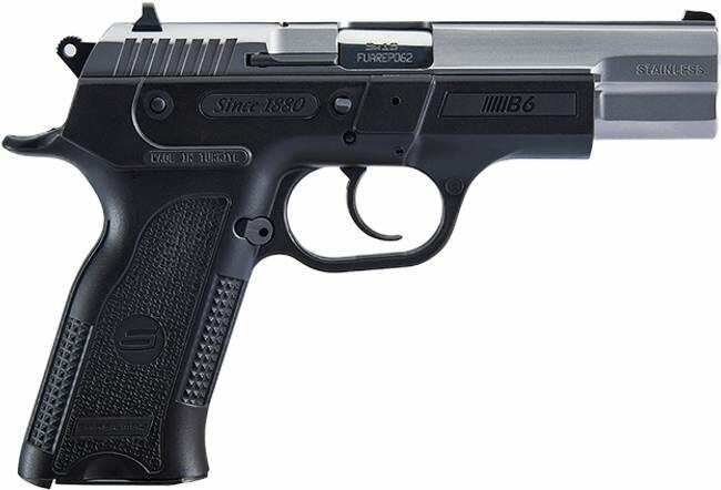 SAR USA B6 Handgun - Stainless