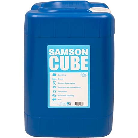 Samson Cube Water Jug with Vent - 6 gal