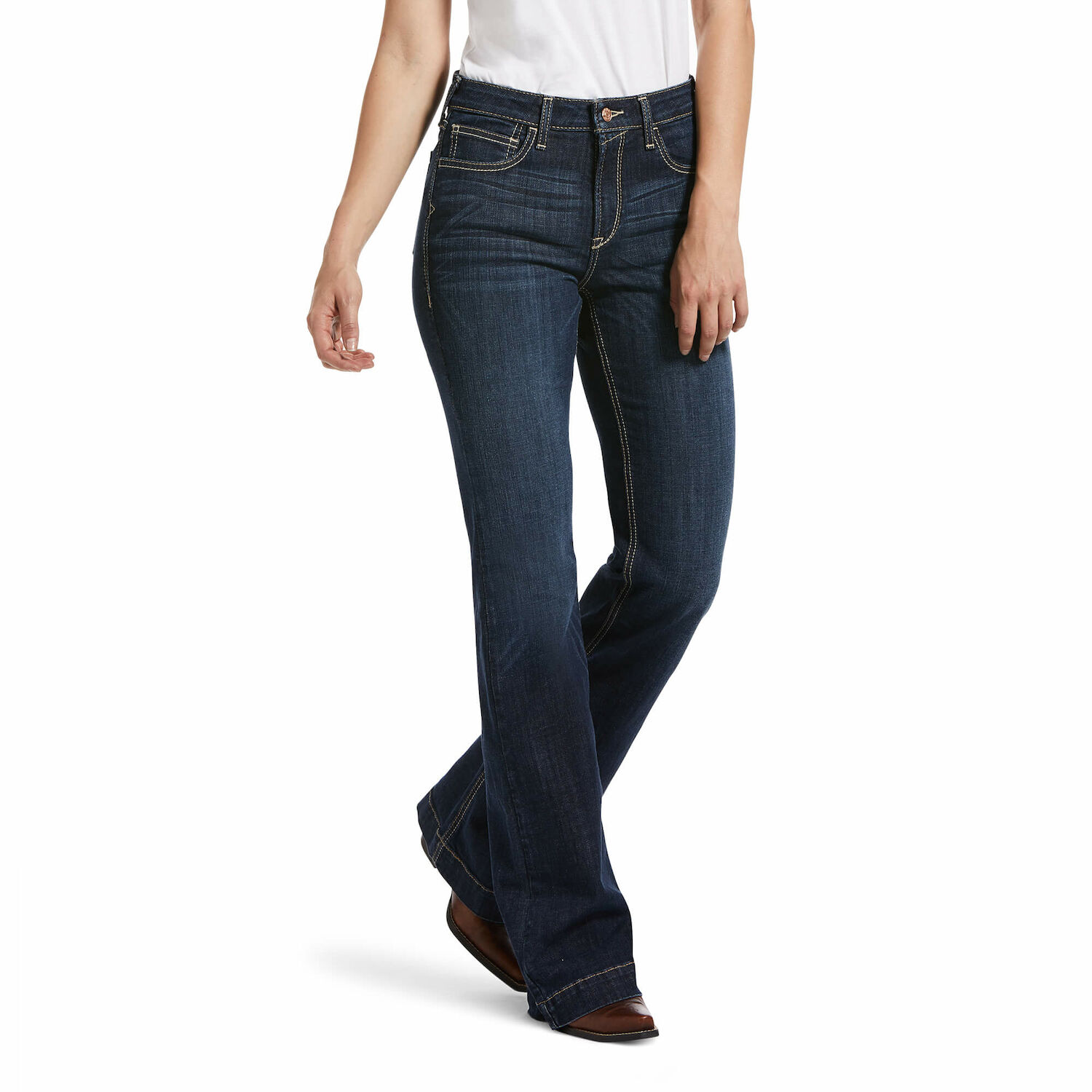 Ariat Women's High Rise Ella Slim Trouser Jeans