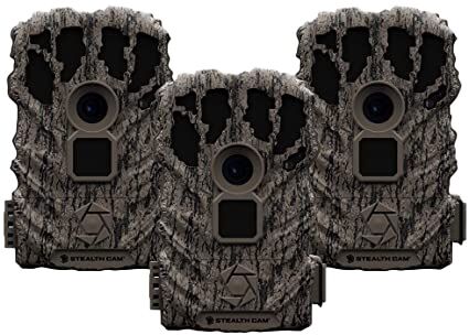 Stealth Cam Browtine 18MP Trail Camera, 3-Pk